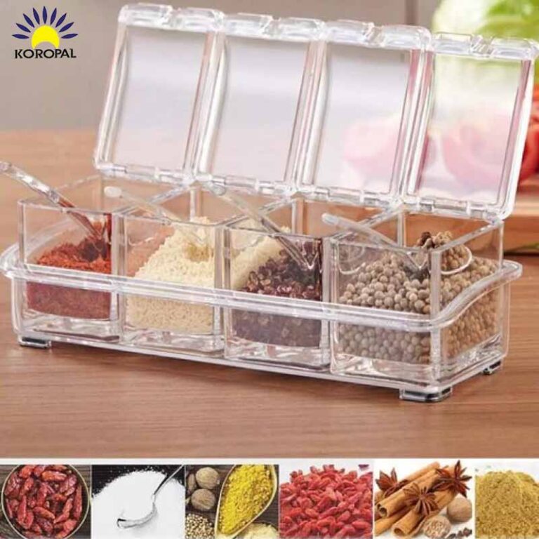 Crystal Seasoning Box (4 pc) Set - koropal
