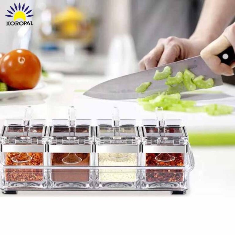 Crystal Seasoning Box (4 pc) Set - koropal